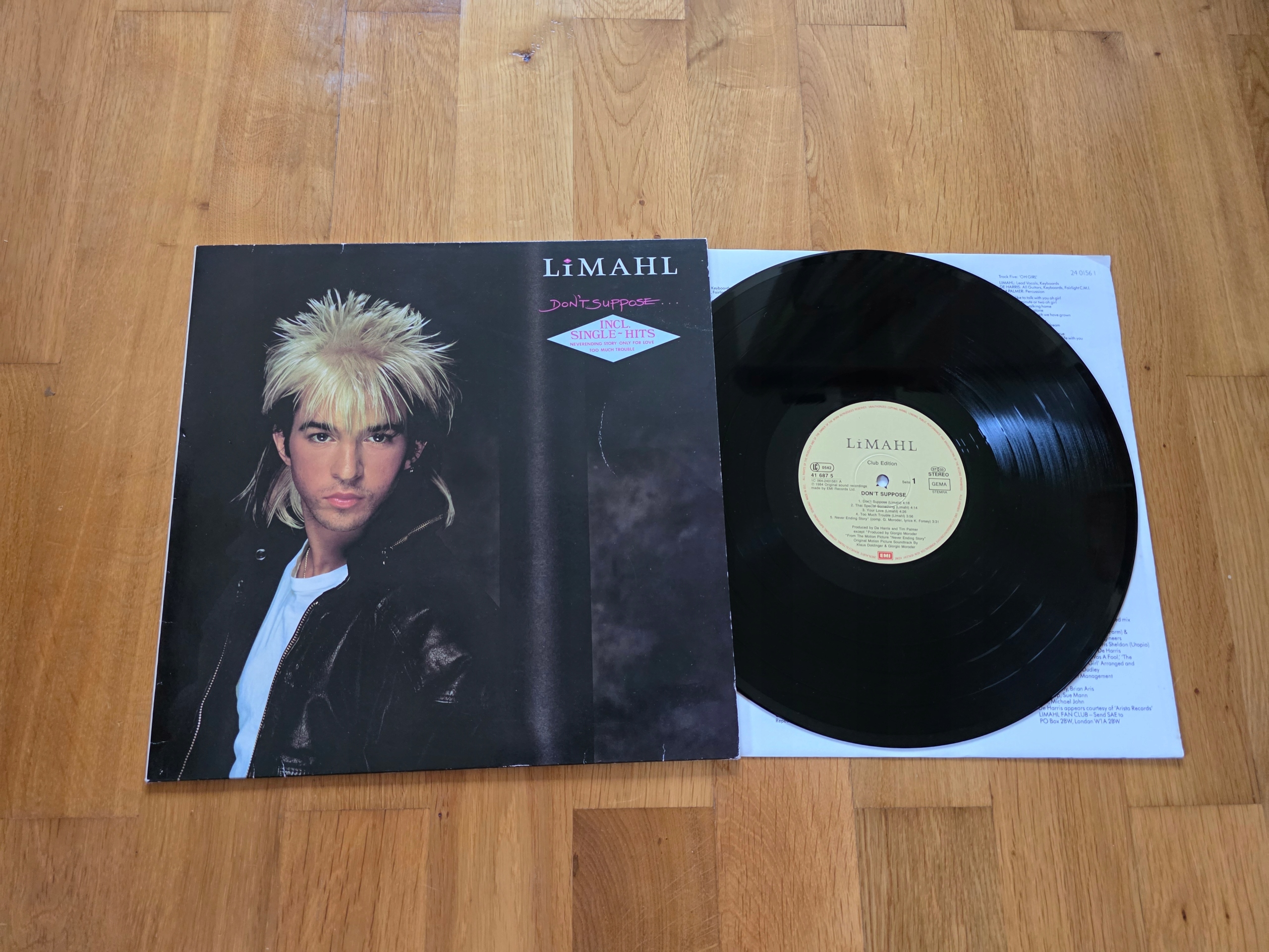 Don't Suppose winyl Ger 1984 VG Kraków Limahl Winyl • Cena, Opinie - Allegro