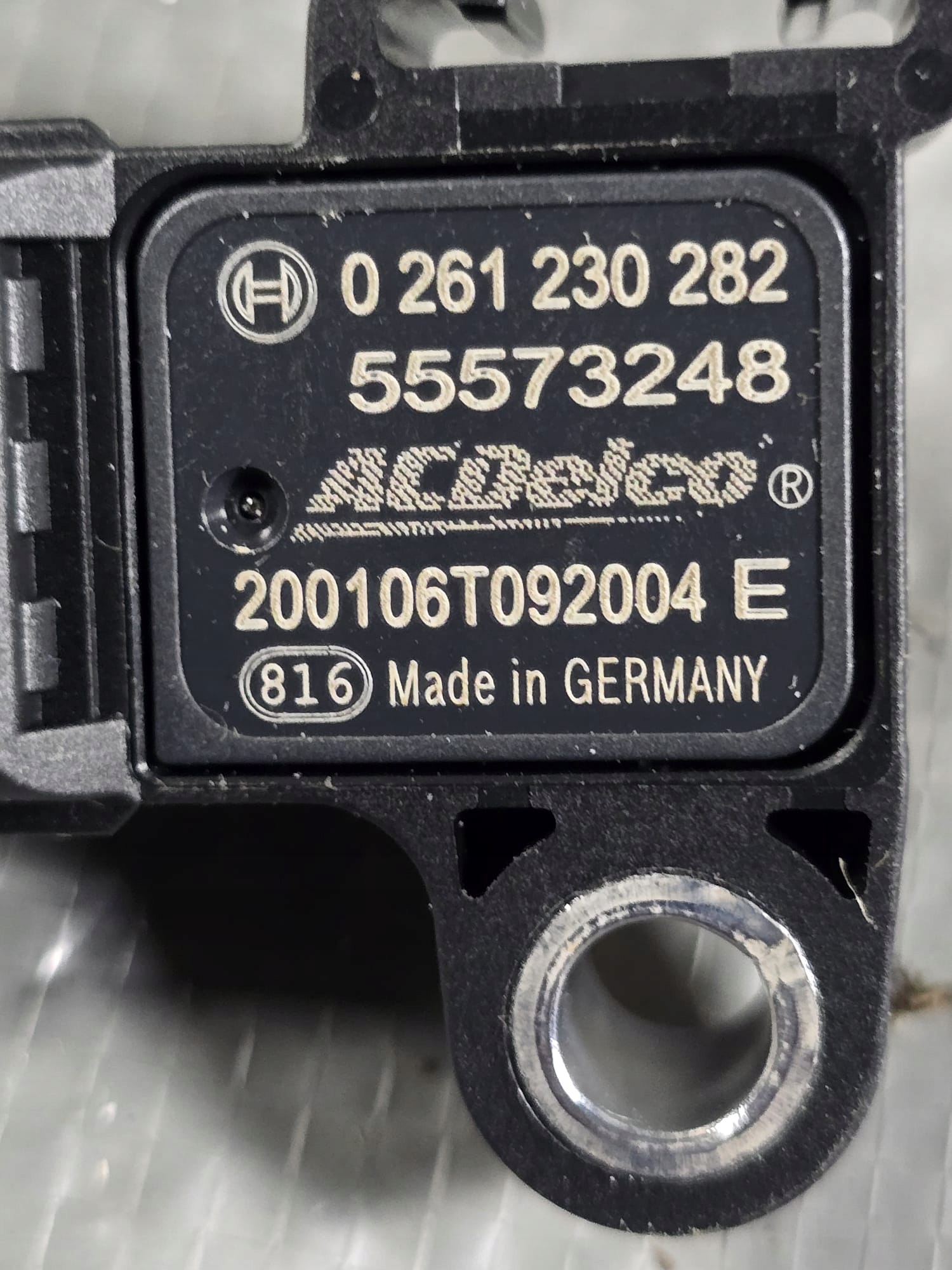 ORYGINAŁ BOSCH CZUJNIK CIŚNIENIA MAPSENSOR 0261230282 • Cena, Opinie ...