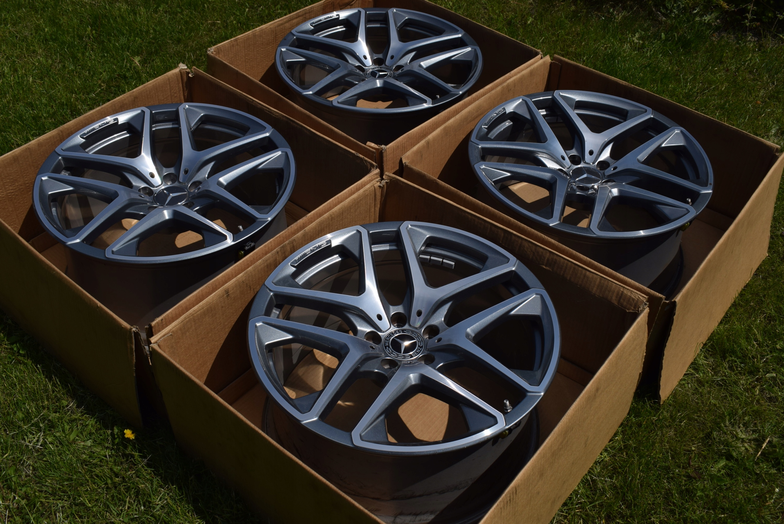 Felga aluminiowa Mercedes-Benz OE A2534013600 9.5" x 20" 5x112 ET 30 za ...