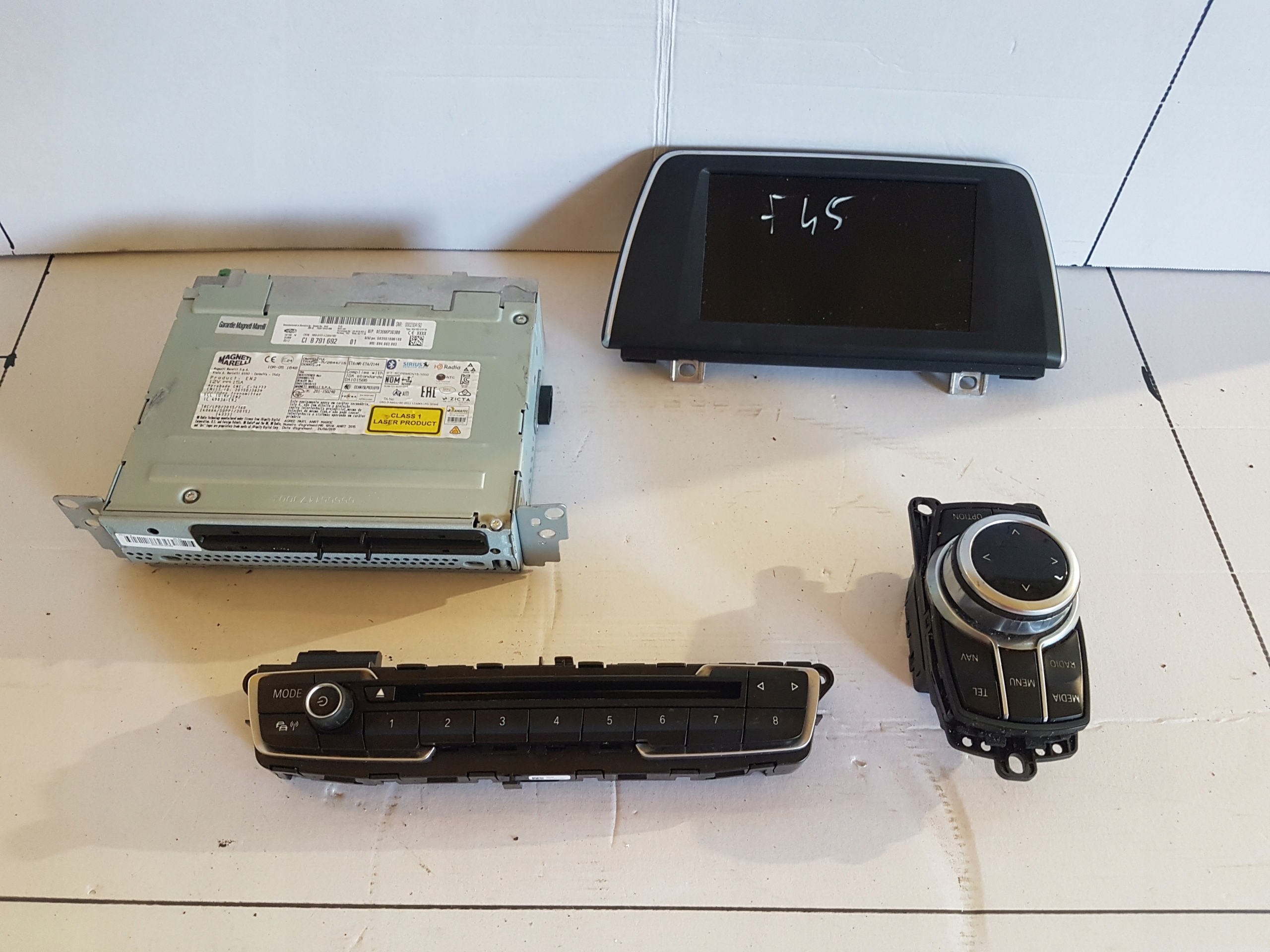 BMW 2 F45 F46 RADIO NAWIGACJA PANEL I DRIVE • Cena, Opinie - Allegro