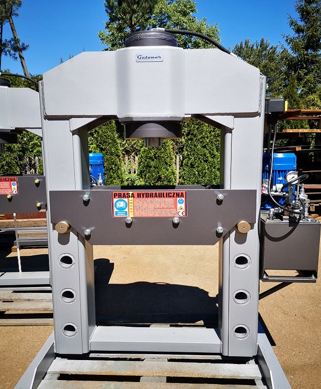 Prasa hydrauliczna 100 t z pompą elektryczną • Cena, Opinie • Prasy ...