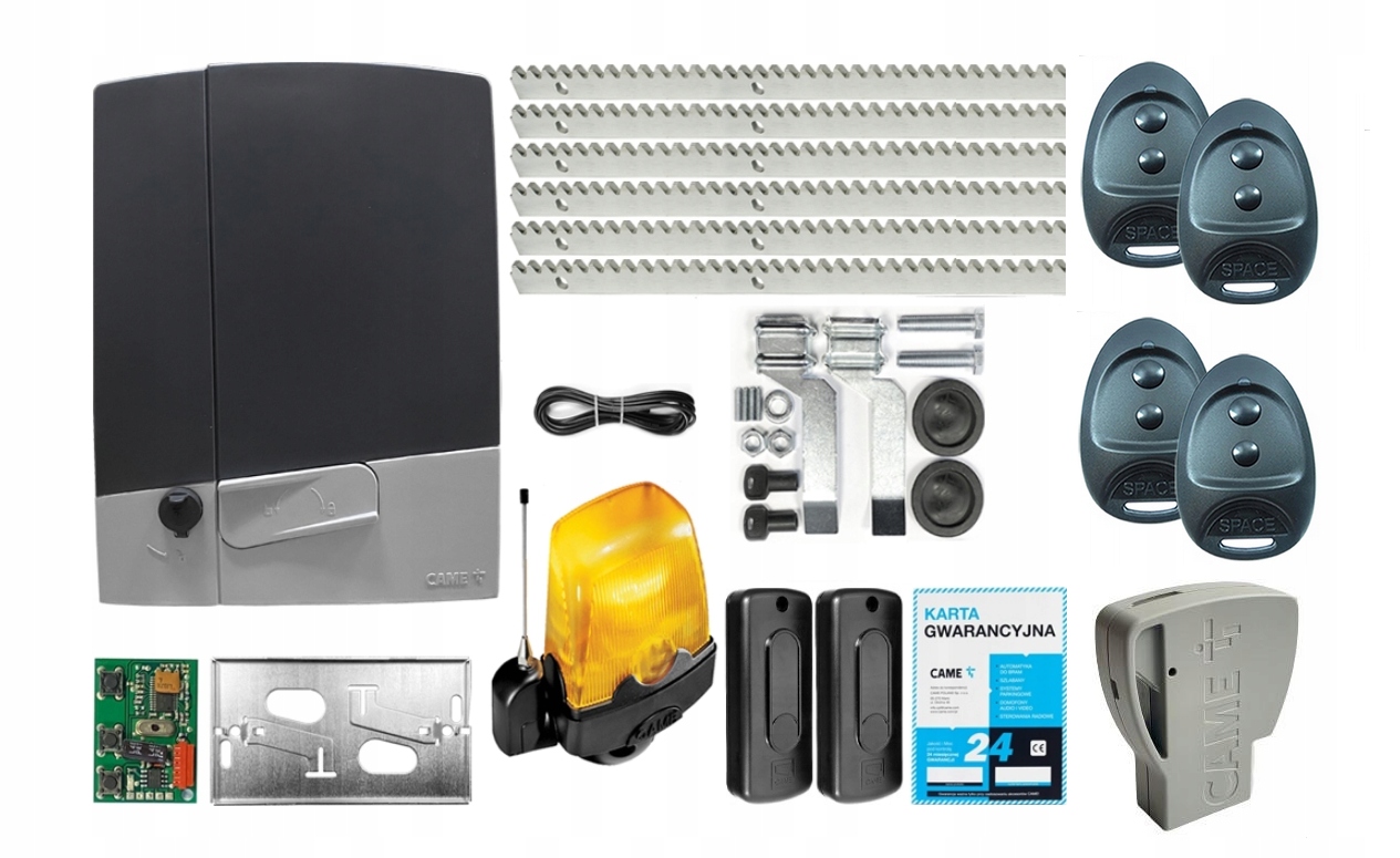 Pohon CAME pre posuvnú bránu 800kg WIFI diaľkové ovládače | KúpSiTo.sk - Tovar z Poľska