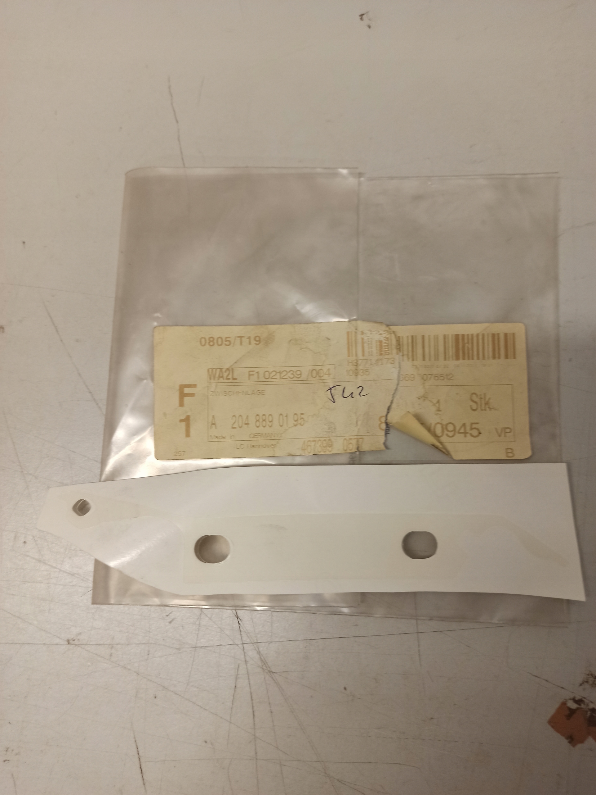 NAKLEJKA ŚLIZGU ZDERZAKA LEWA MERCEDES W204 A2048890195 ASO ORG za 25 ...