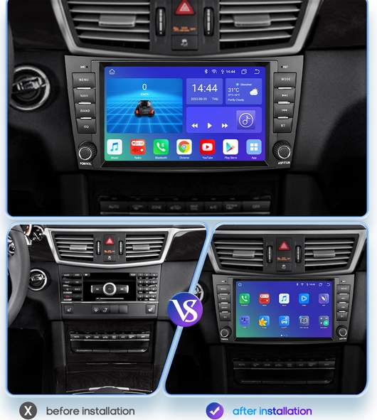 Radio Mercedes Benz E W211 C W209 CLS W219 ANDROID - Sklep, Opinie ...