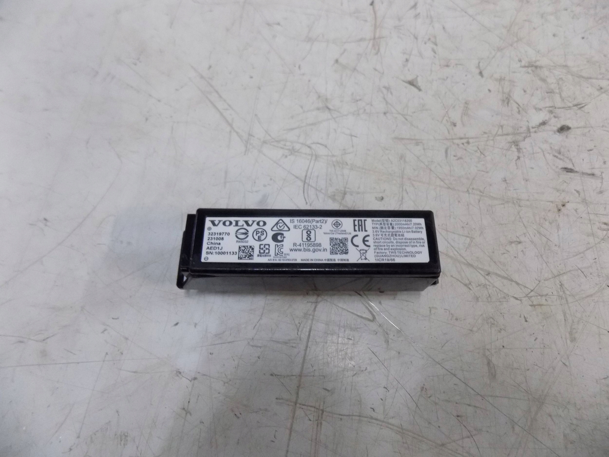 VOLVO XC90 II BATERIA PORTRZYMANIA PAMIĘCI MODUŁ VCM 32319770 za 130 ...