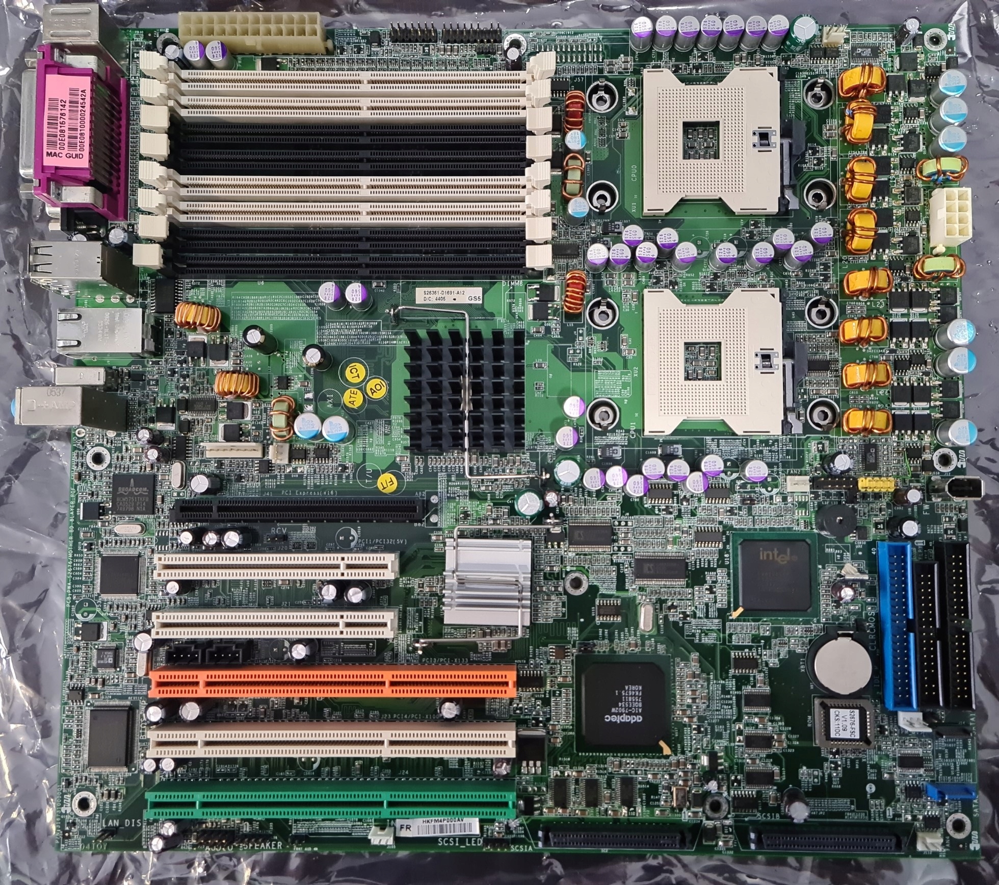 Płyta główna Fujitsu S26361-D1691-A12 GS5 Intel Socket 604 do CELSIUS ...