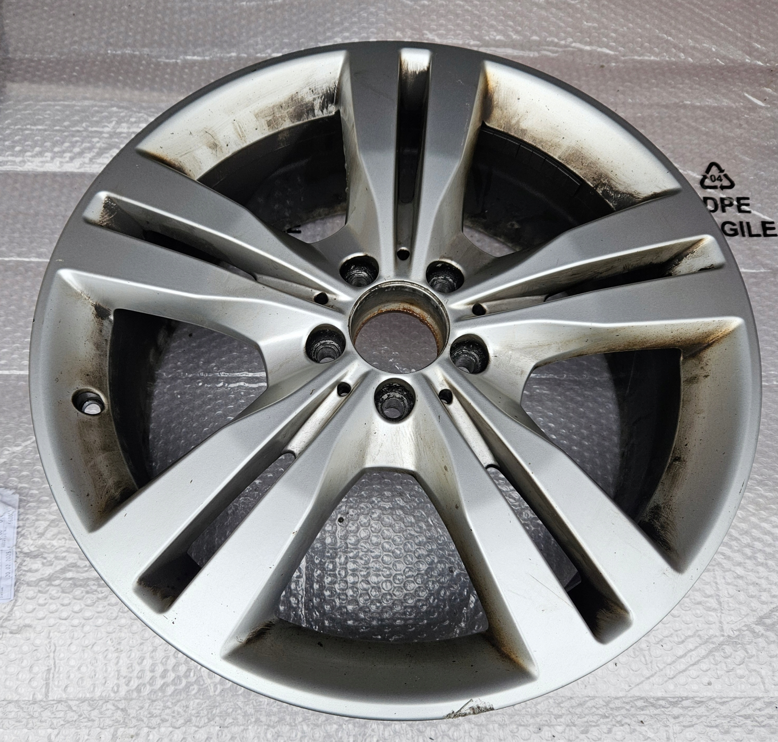 Felga aluminiowa Mercedes-Benz OE A1664010702 8.0" x 19" 5x112 ET 56 ...