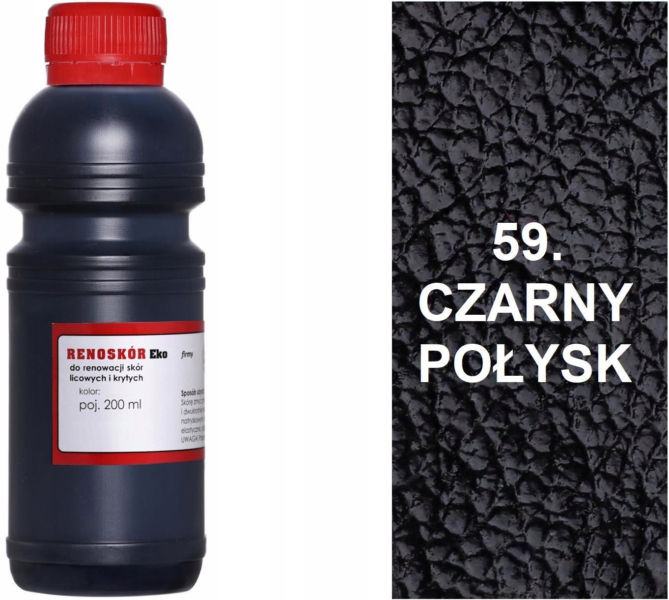CZARNY POŁYSK RENOSKÓR 200ml FARBA DO RENOWACJI SKÓRY LICOWEJ WILBRA ... CZARNY POŁYSK RENOSKÓR 200ml FARBA DO RENOWACJI SKÓRY LICOWEJ WILBRA ...