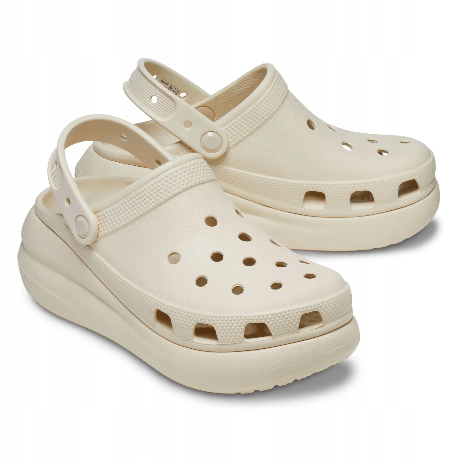 KLAPKI DAMSKIE CROCS NA PLATFORMIE CHODAKI CASUAL 13498480637 - Allegro.pl