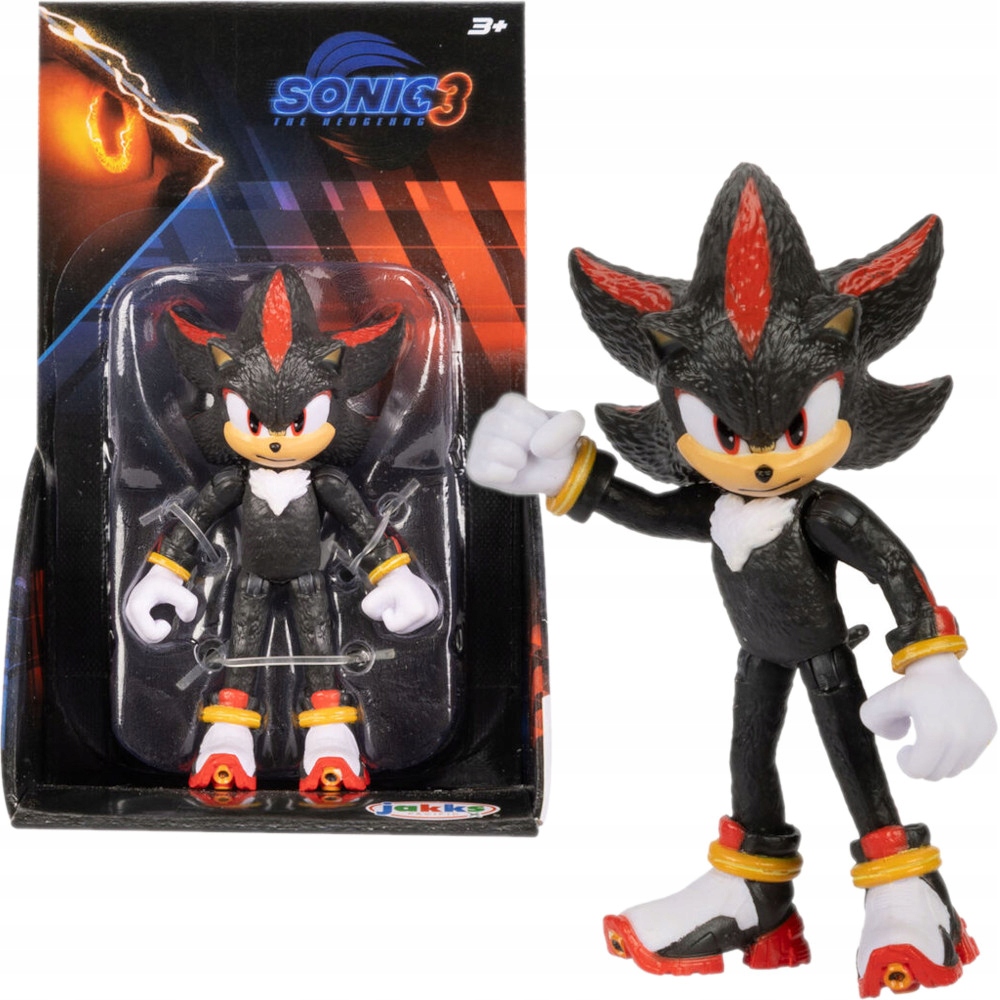 SONIC THE HEDGEHOG MOVIE 3 JAKKS PACIFIC ORYGINALNA RUCHOMA FIGURKA ...