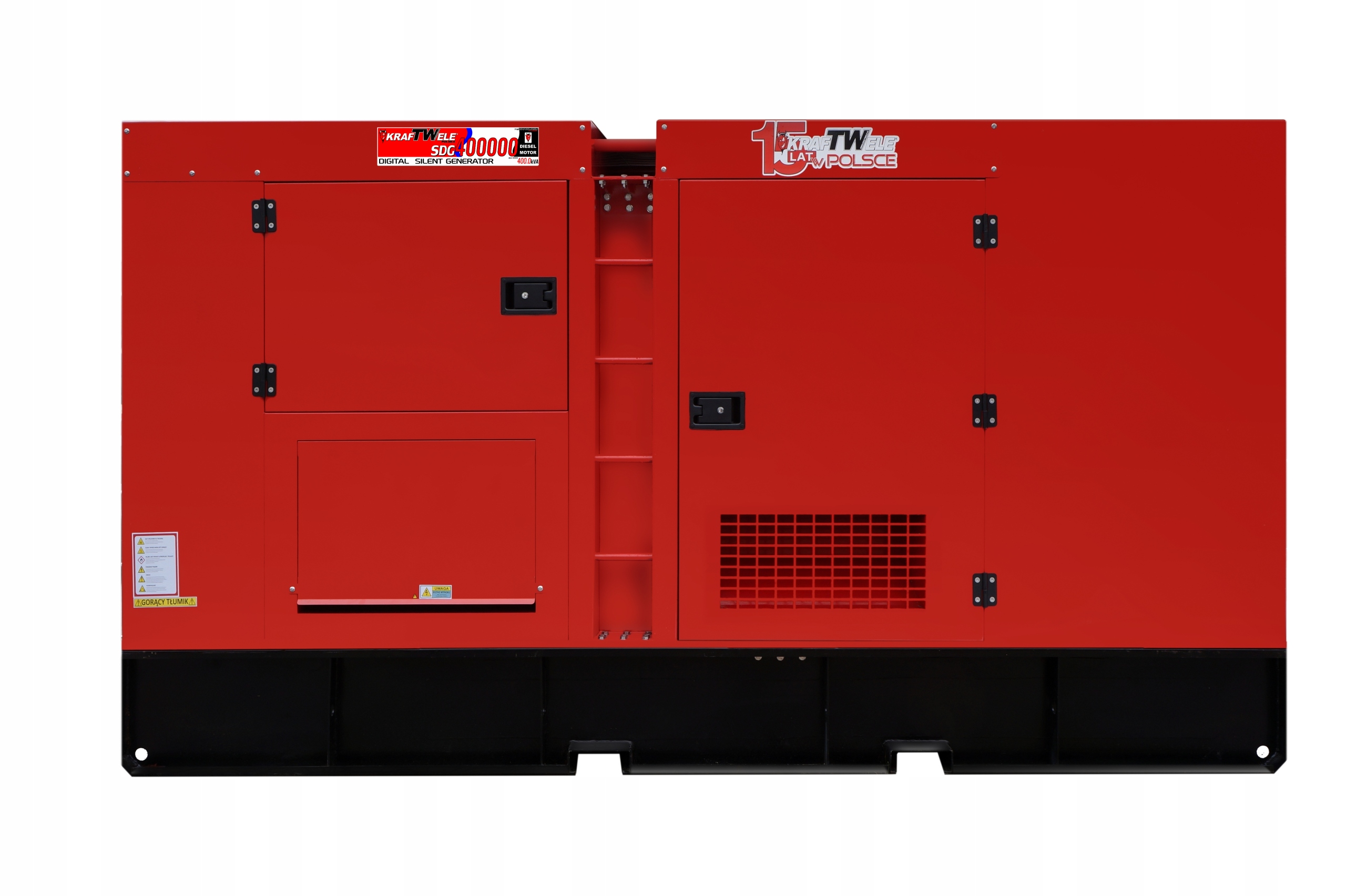 Agregat prądotwórczy przenośny trójfazowy KrafTWele 320000 W olej ...