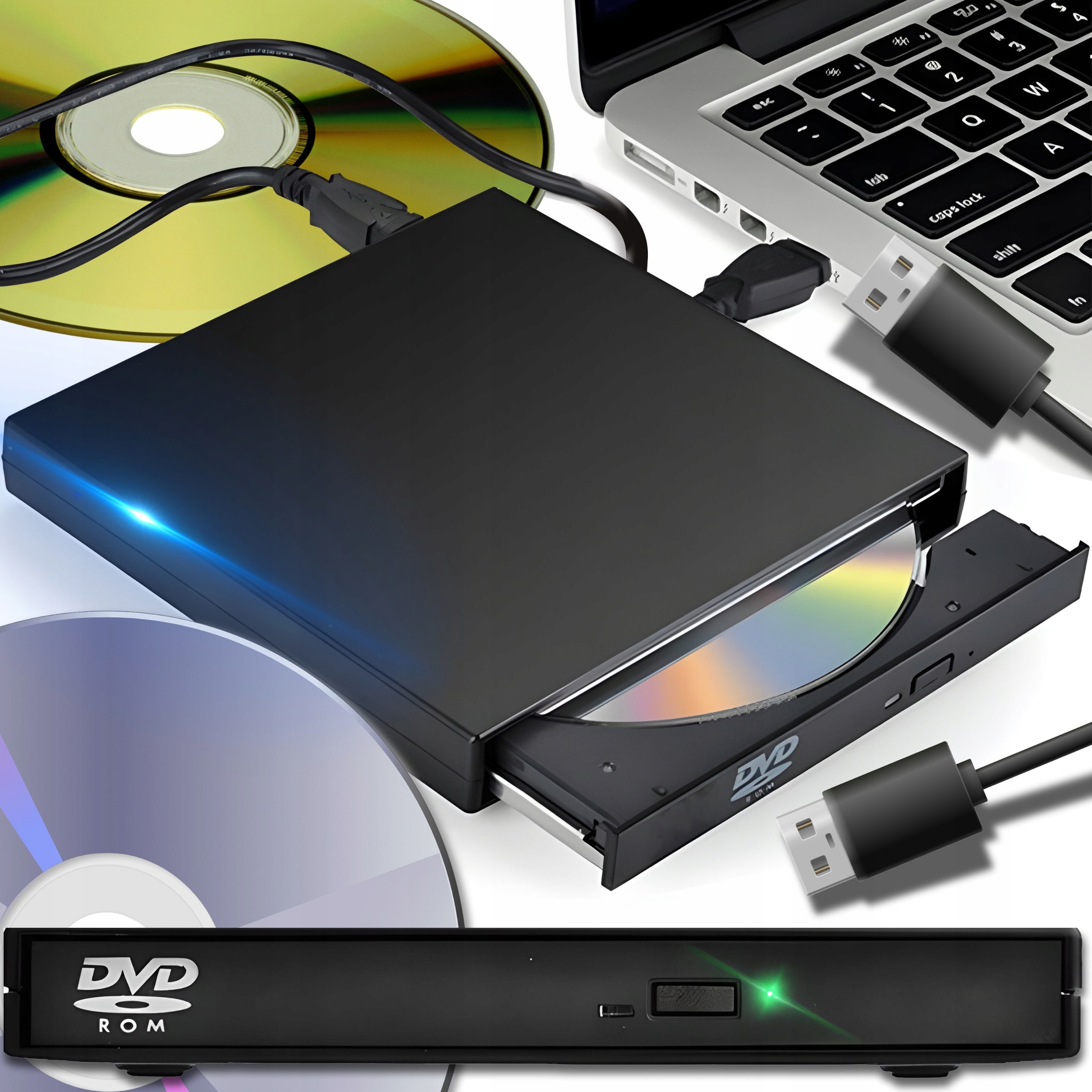NAPĘD CD-R/DVD-ROM/RW ZEWNĘTRZNY USB NAGRYWARKA - Sklep, Opinie, Cena w ...