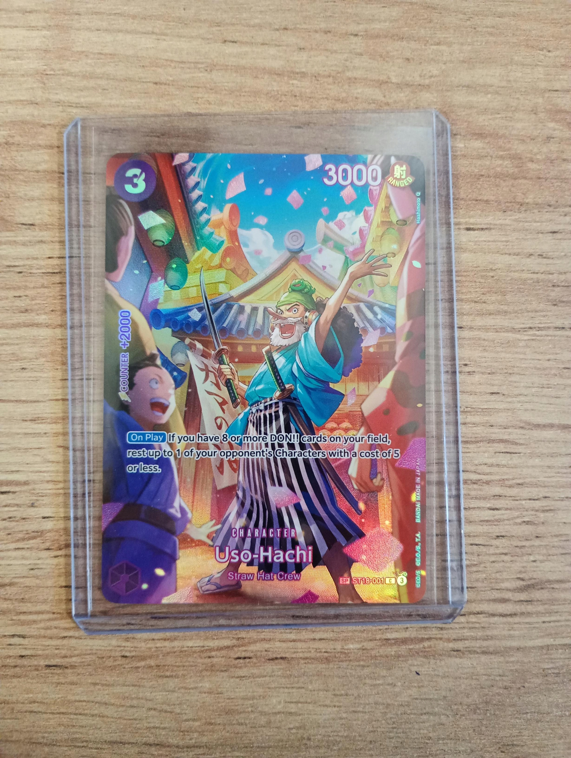 Eredeti One Piece Kártyajáték kártya: ST18-001 Uso-Hachi, • Ár ...