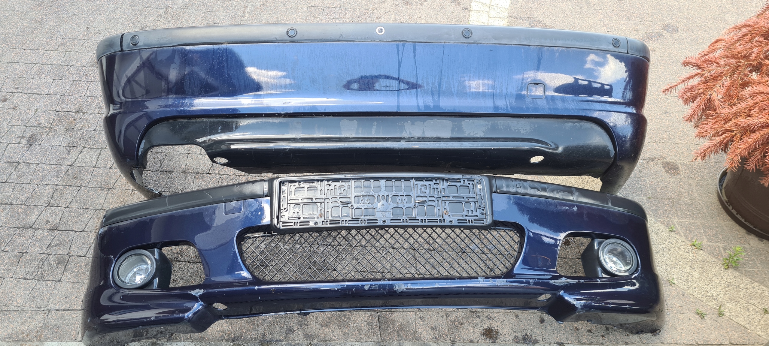 BMW 3 E46 LIFT 01- ZDERZAK PRZEDNI PDC M-PAKIET za 900 zł z Skrzyszów / Tarnów - Allegro.pl ...