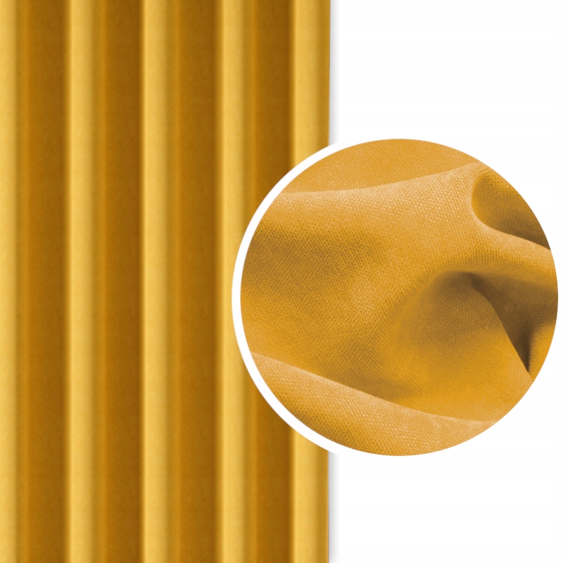 FÜGGÖNY NAPPALIBA SZALAGGAL, CSIPESZEKHEZ, EFE MUSTÁRSÁRGA 200x350 CM ...