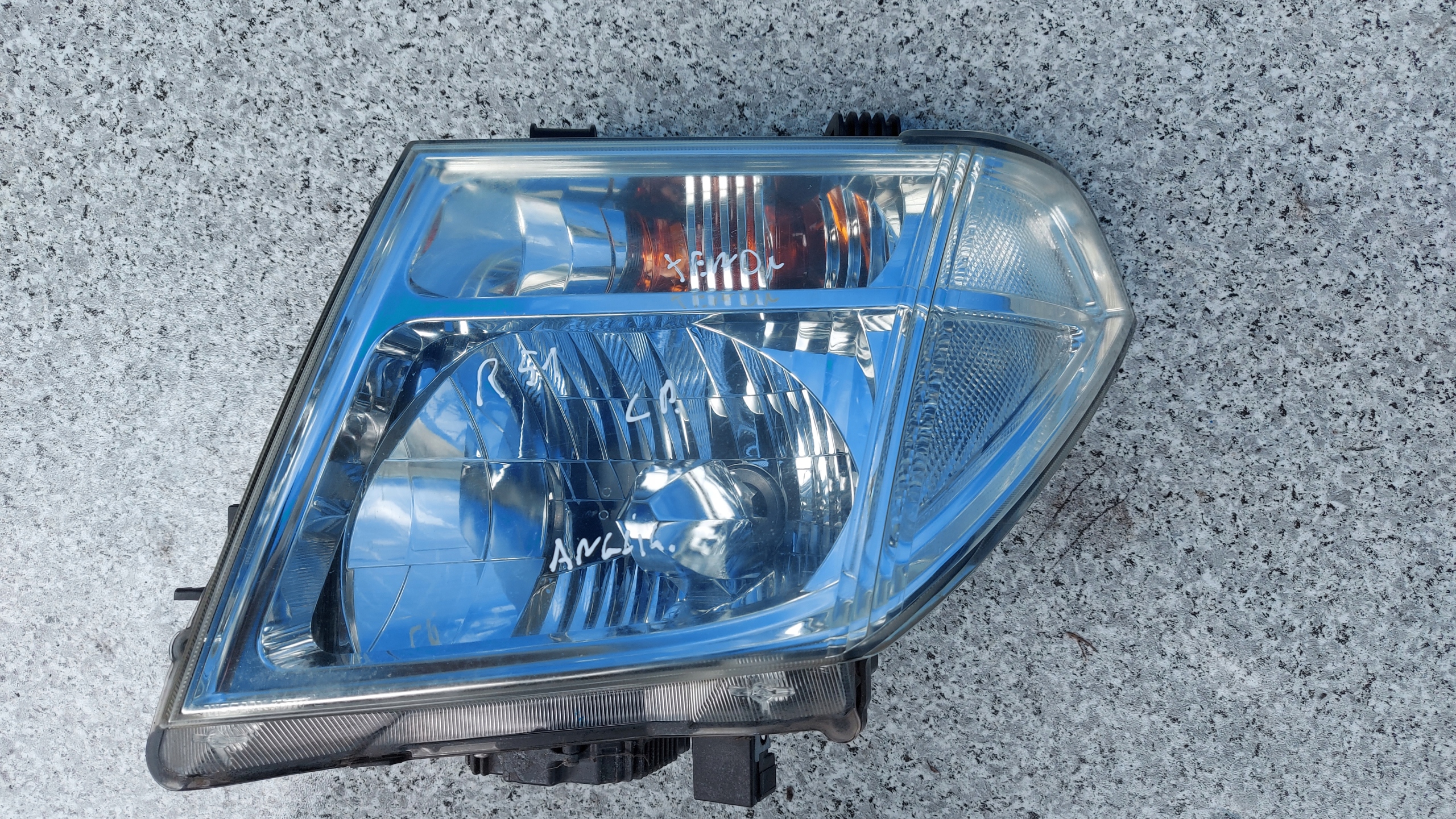 NISSAN PATHFINDER R51 NAVARA LAMPA PRZÓD PRZEDNIA LEWA XENON 26060 ...