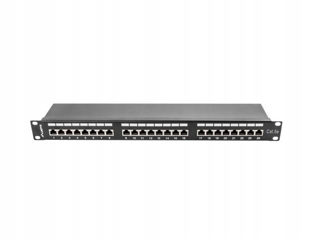 Patch panel Lanberg PPS5-1024-B 1U kat. 5e 24xRJ-45 - Sklep, Opinie ...