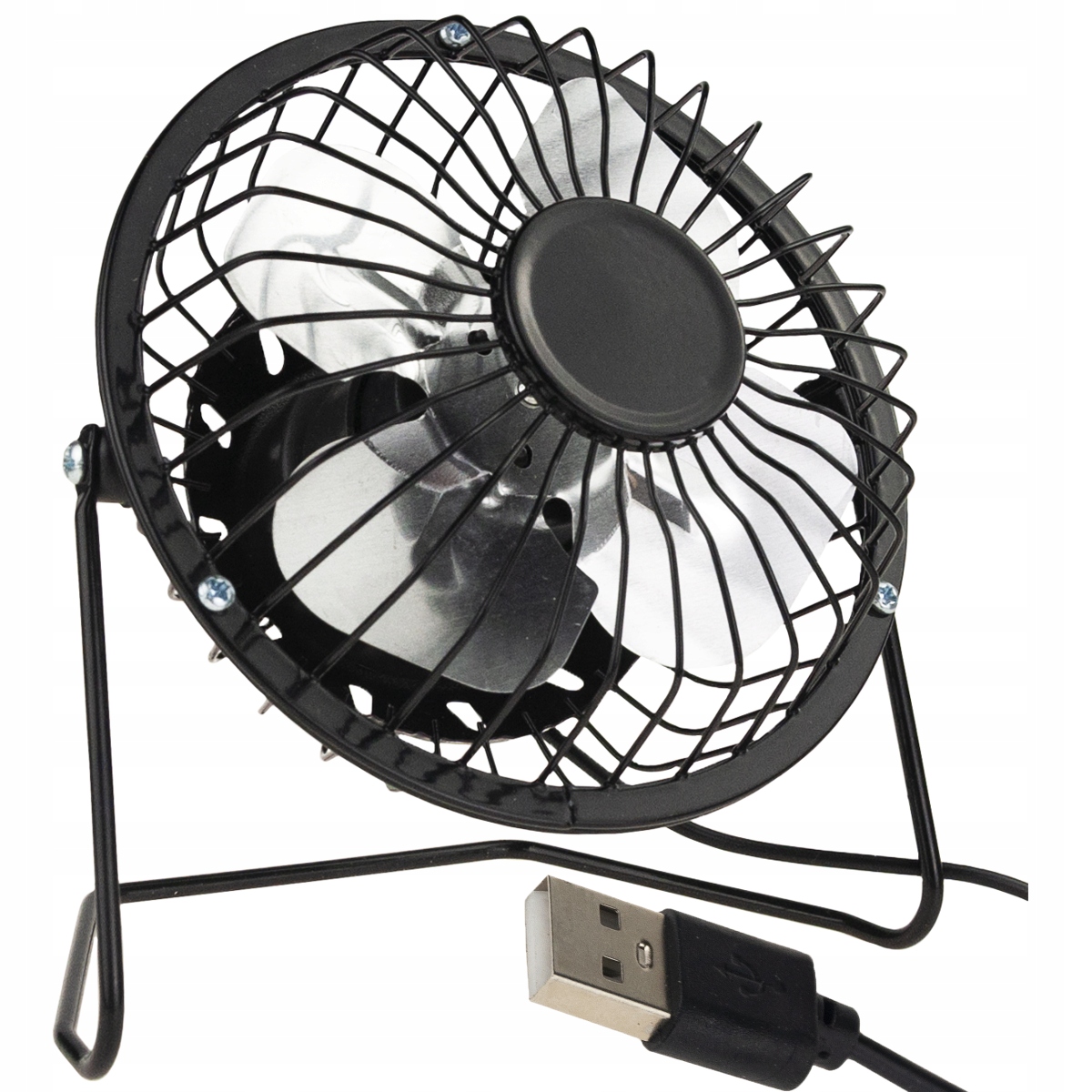 WIATRACZEK STOJĄCY WIATRAK USB WENTYLATOR METALOWY (PC74) • Cena ...