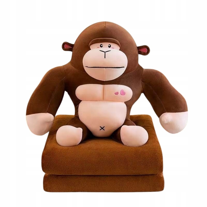 King Kong Gorilla Plyš deka plyšák 3v1 plyšák - Allegro