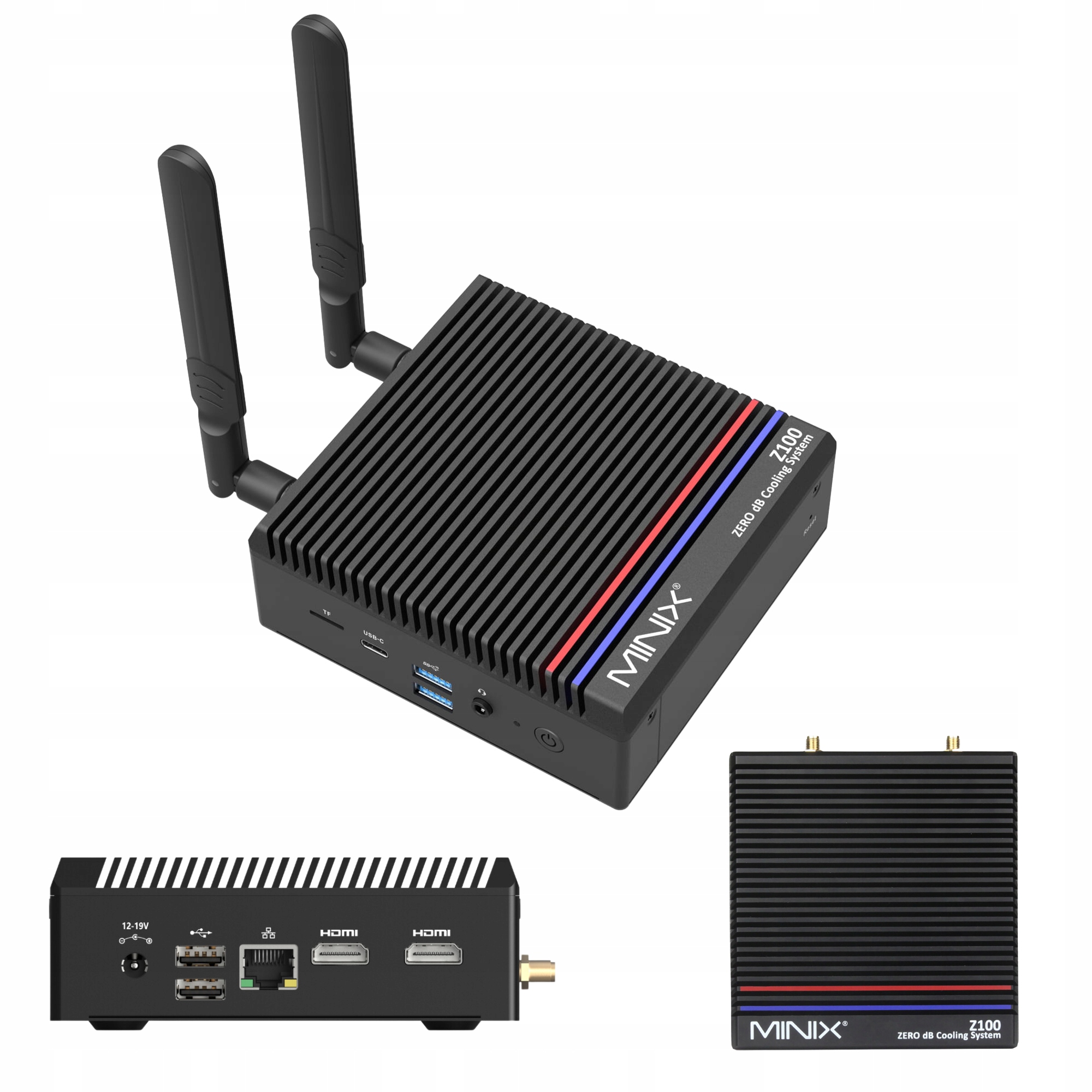 Mini komputer MINIX Z100-MAX, Intel N100,512GB,16GB RAM,Win11PRO,WiFi ...