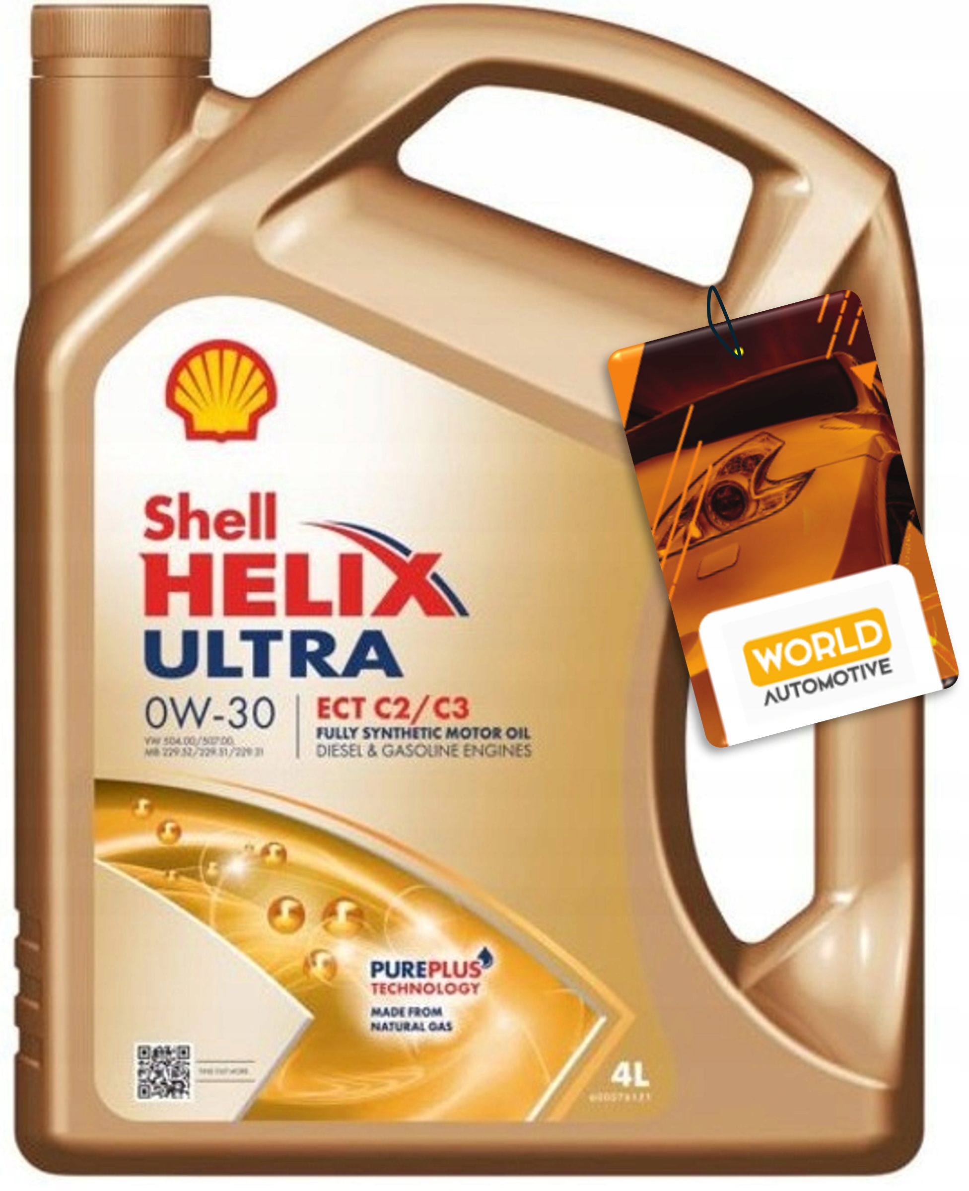 Shell Helix Ultra Ect C2 / C3 0W-30 4L / 550046306 | 16373035251 купить с доставкой из Польши с ...