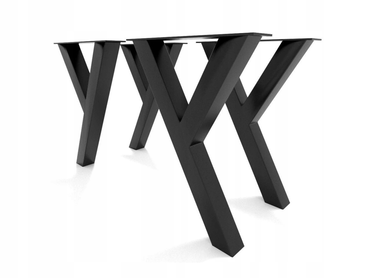 Metalowe kute nogi do stołu - model X3 70cm (KX3) • Cena, Opinie ...