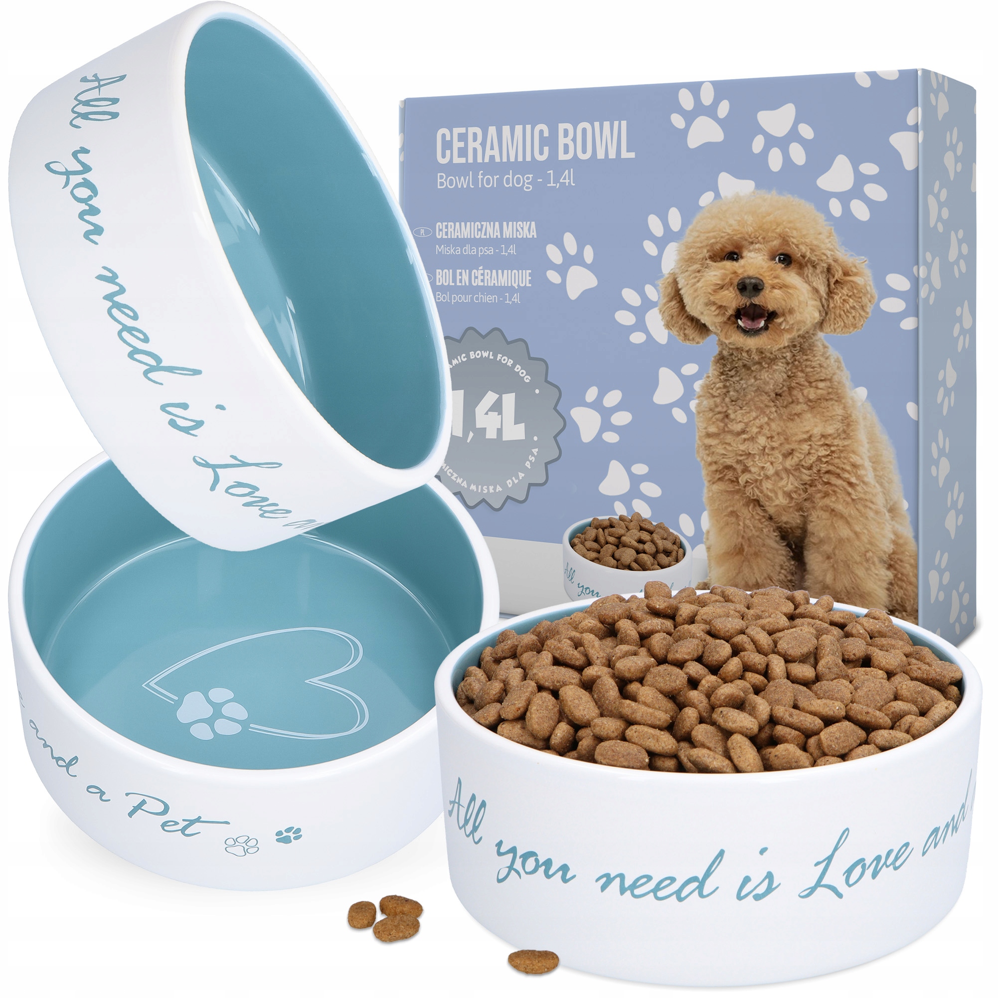 Ceramiczne Miseczki dla Psa - Niska cena na Allegro.pl