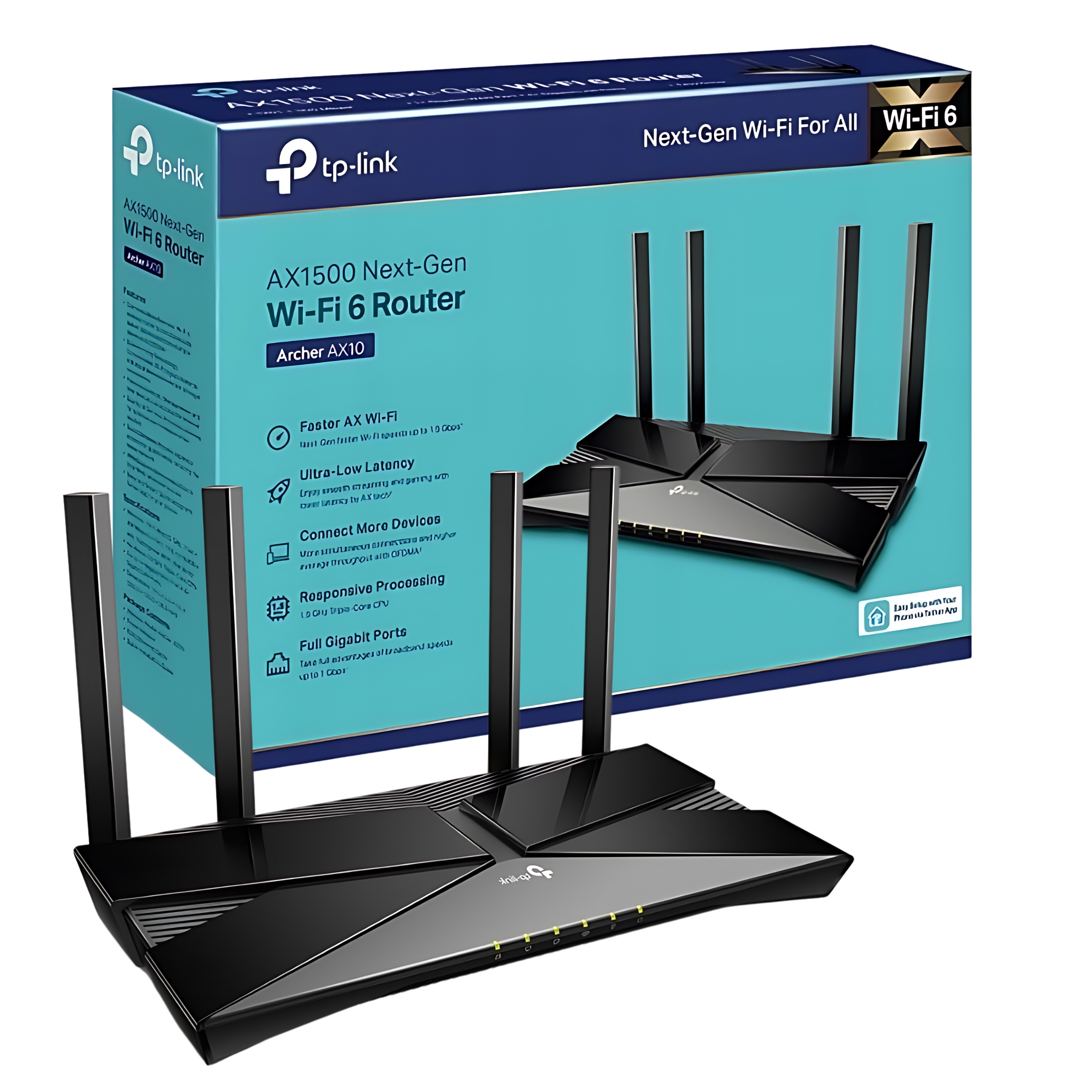Access Point, Router TP-Link AX1500 802.11ax (Wi-Fi 6) BEZPRZEWODOWY ...