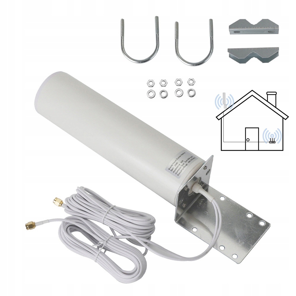 ANTENA ZEWNĘTRZNA DO ROUTERA MODEMU LTE 4G 12dbi - Sklep, Opinie, Cena w Allegro.pl