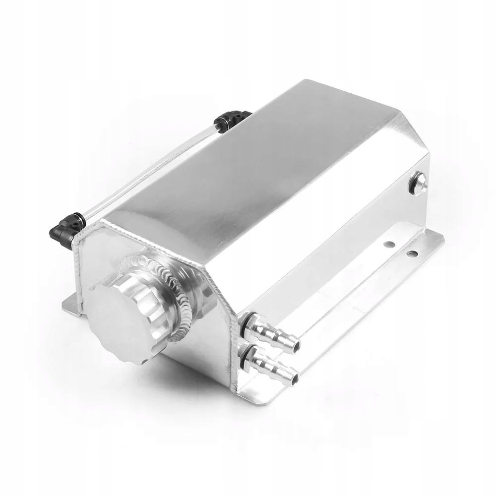 BAINEL Engine Coolant Radiator Overflow Oil Fuel Tank With Drain Plu ...