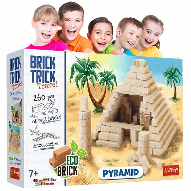 TREFL Brick Trick Stavěj z Cihly Pyramida SET za 660 Kč - Allegro