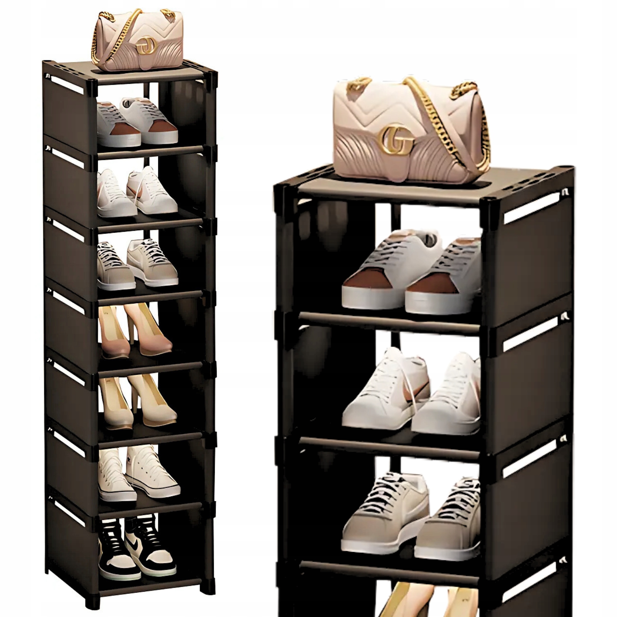 ORGANIZER SZAFKA NA BUTY REGAŁ STOJAK OBUWIE SZAFA PÓŁKA 8 POZIOM ...