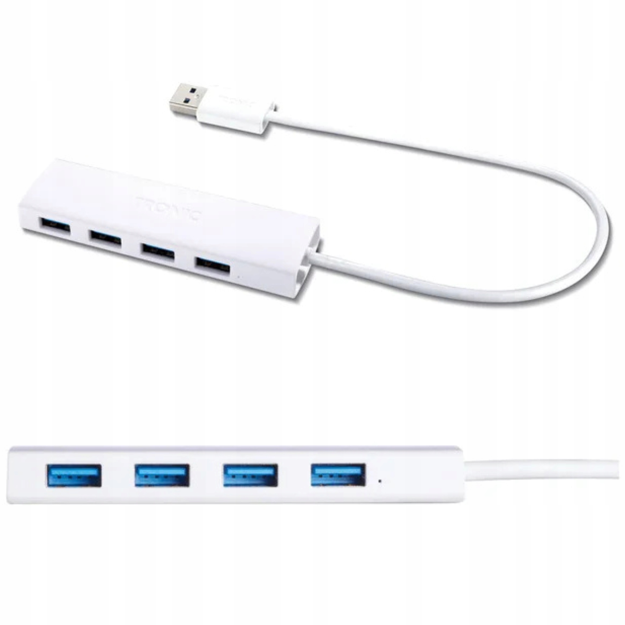 HUB USB TRONIC ROZGAŁĘZIACZ 4 PORTY USB 3.0 z kablem 30 cm /P18 - Sklep ...