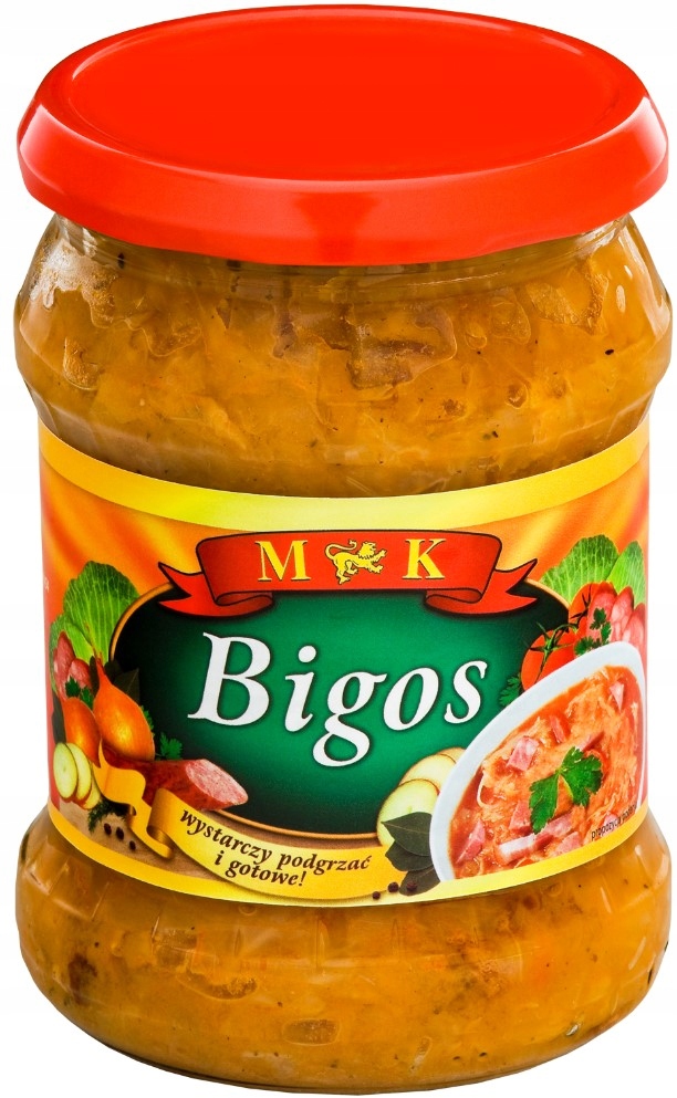 MK BIGOS 500g gotowe danie z kiełbasą słoik (5904947609300) • Cena ...