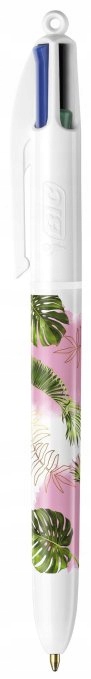 DŁUGOPIS BIC 4 COLORS DECOR BOTANICAL (3086123681385) • Cena, Opinie ...