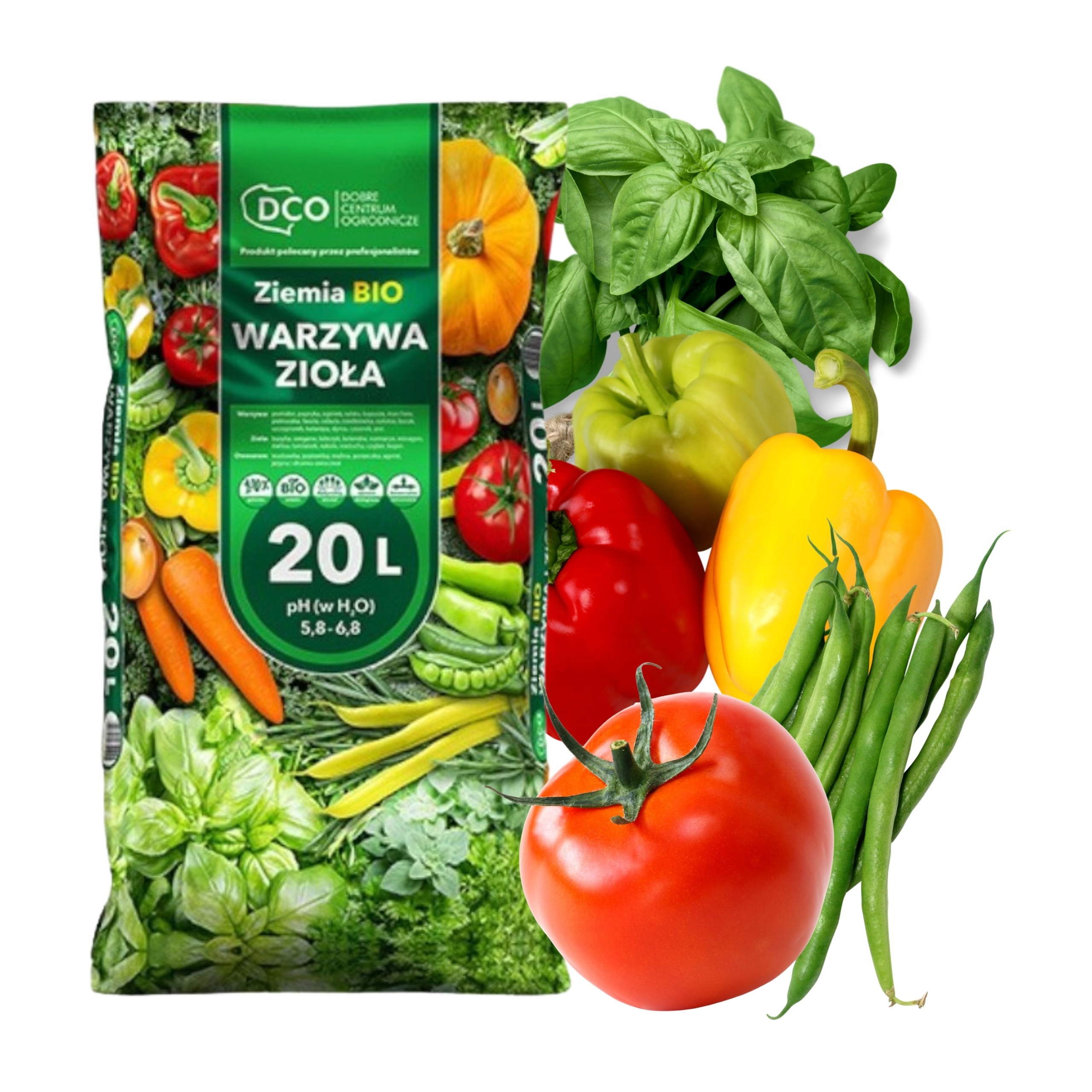 Zemina pro Zeleniny Rajčata Bylinky Ovoce Substrát Semena Rašelina BIO ...