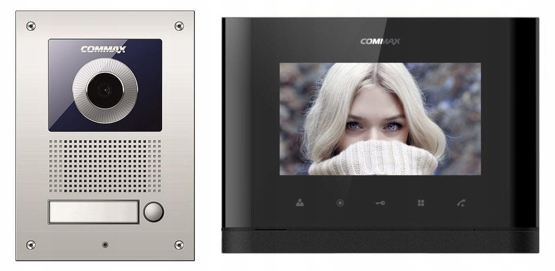 Wideodomofon Commax CDV-77M DRC-41UN podtynkowy (5900882890872) • Cena, Opinie 11052863019 • Allegro