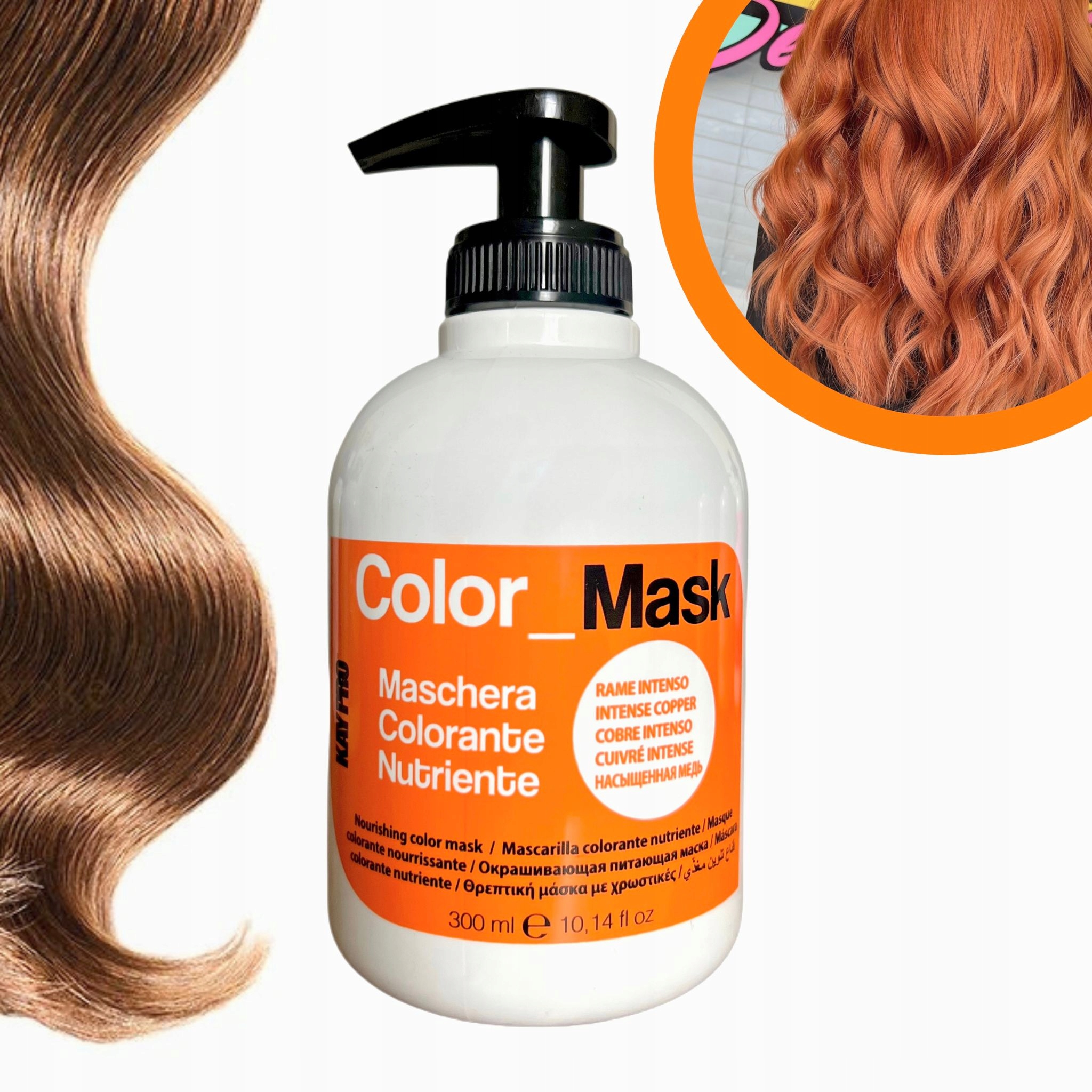 Maska koloryzująca KayPro Color Mask 300 ml Miedziany (8008277174471 ...