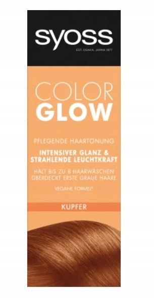 Syoss Color Glow Toner do włosów miedź - porównaj ceny - Allegro.pl