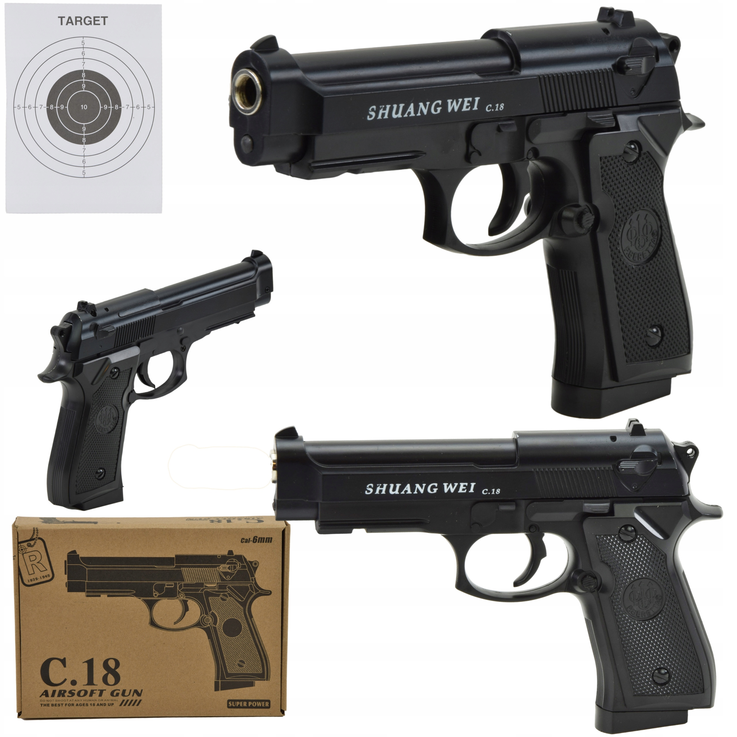 Karabin Skleplolki ASG BROŃ PISTOLET NA KULKI REPLIKA - porównaj ceny ...