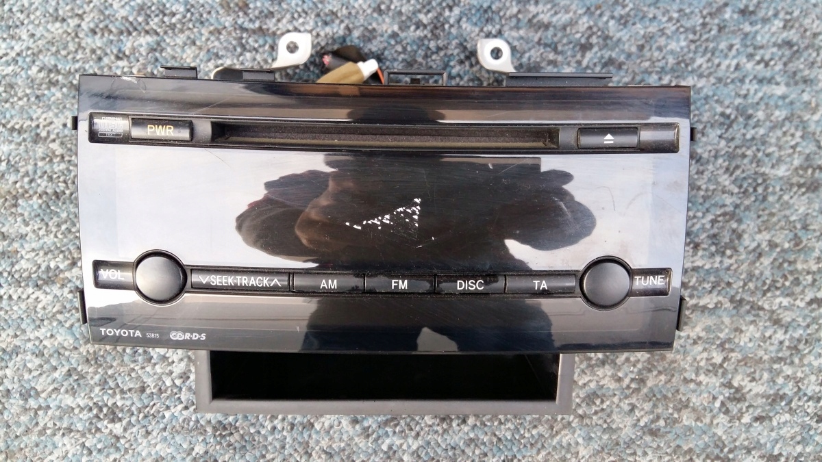 RADIO TOYOTA PRIUS II 86120-47280 86120-47280 za 180 zł z Mosina ...