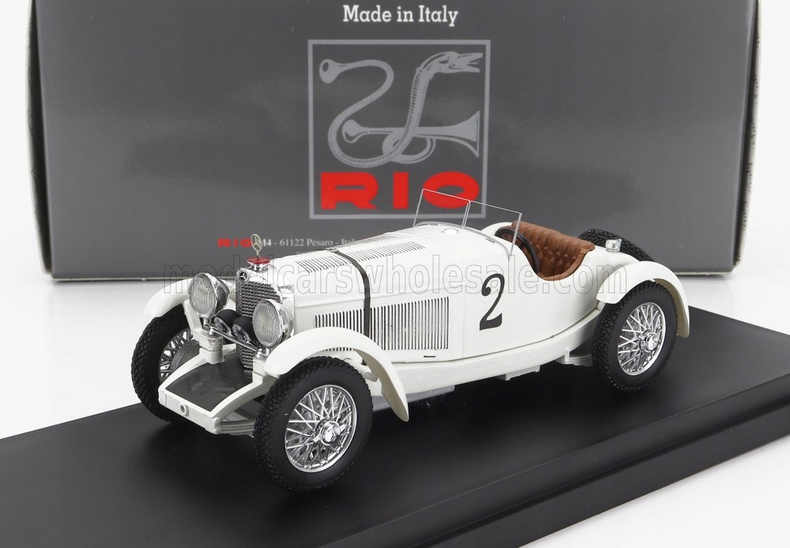 MERCEDES-BENZ SSK 7.1L S6 SUPERCHARGED SPIDER #2 WINNER 24h 1931 Rio 1: ...