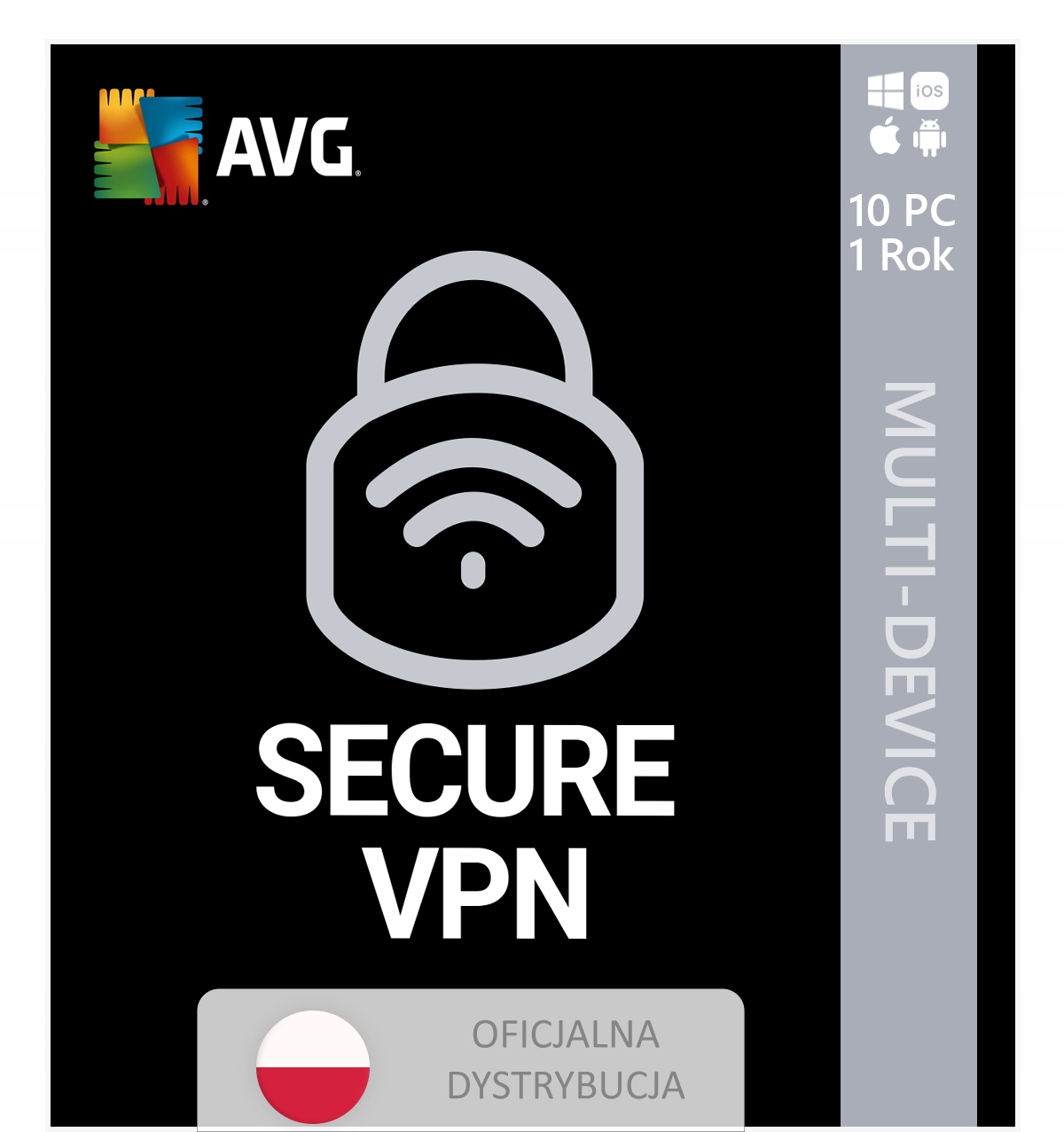 AVG Secure VPN MultiDevice 10 urządzeń / 1 rok - 2025 - Sklep, Opinie ... AVG Secure VPN MultiDevice 10 urządzeń / 1 rok - 2025 - Sklep, Opinie ...