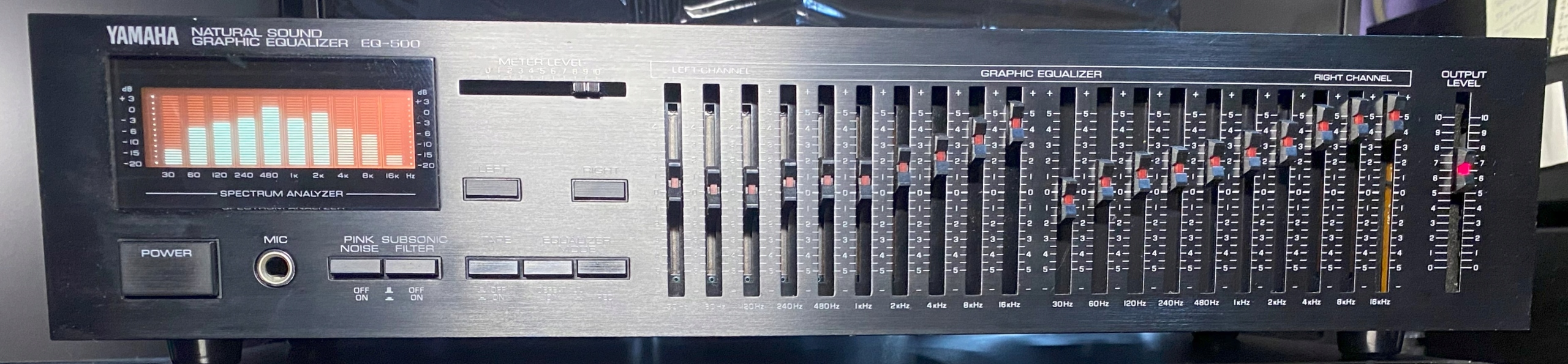 Yamaha Equalizer EQ-500 korektor graficzny - Sklep, Opinie, Cena w ...