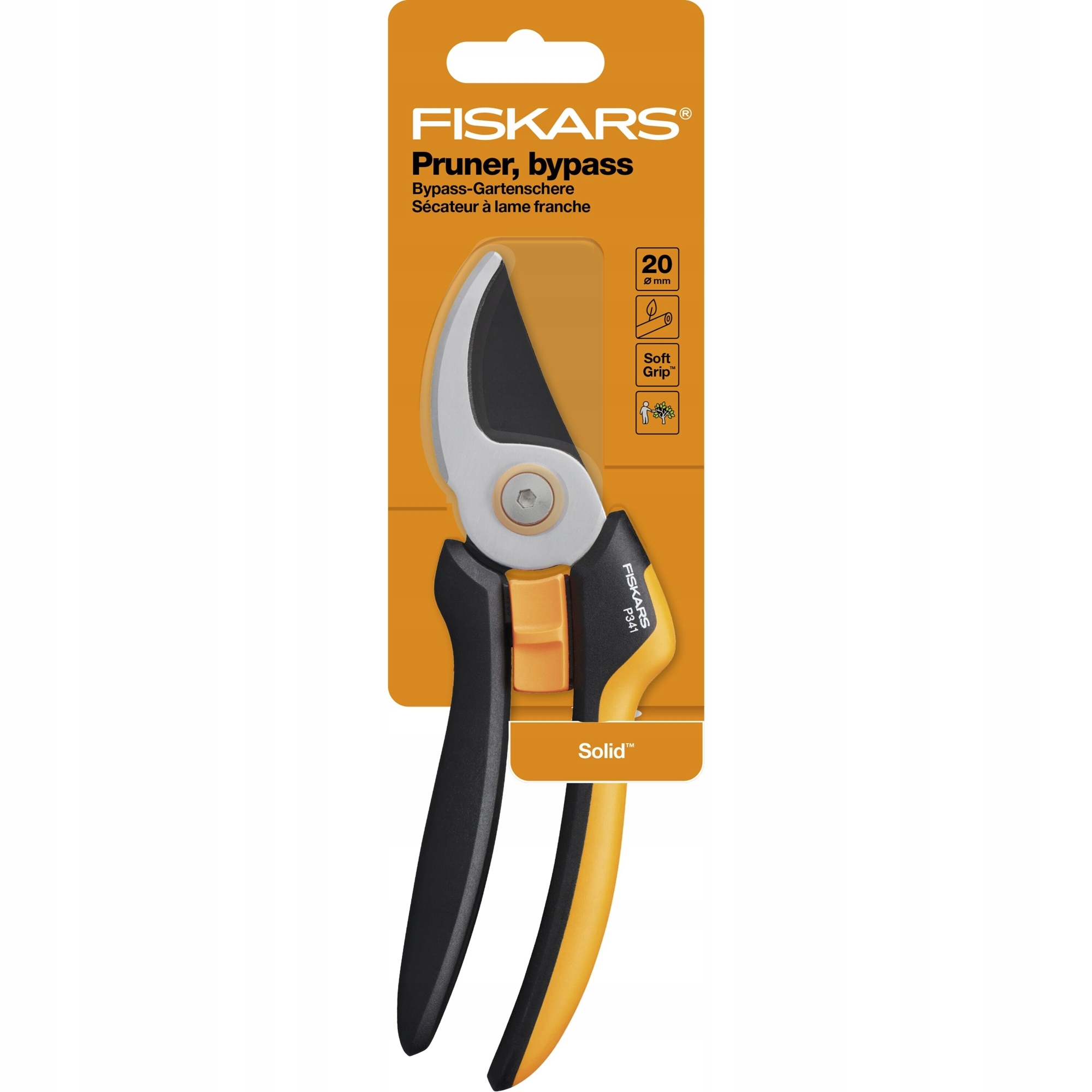 Fiskars P341 Sekator nożycowy Solid 1057164 • Opinie - Allegro