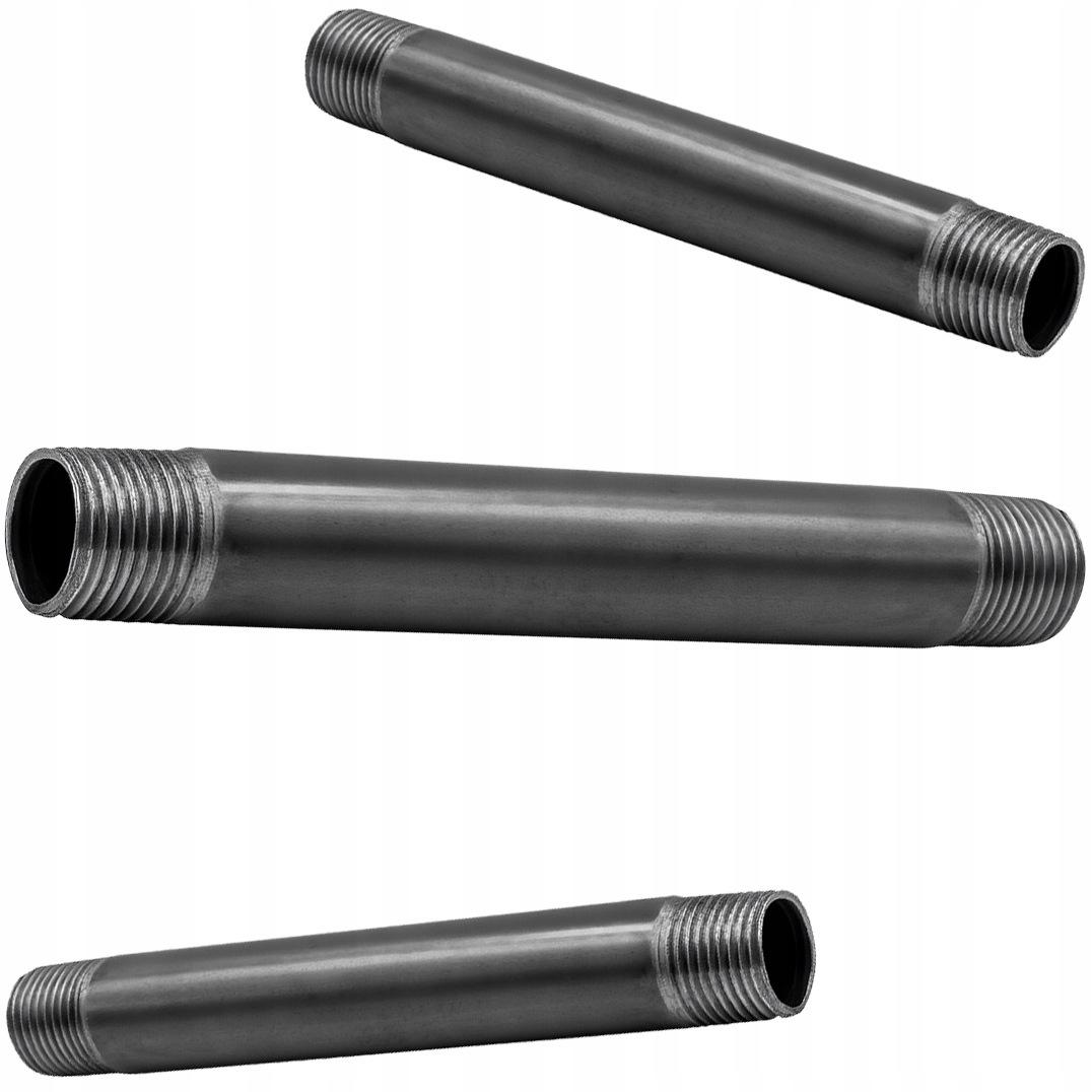 KRÓCIEC SZTUCER RURA STALOWA CZARNA 2 GWINTY 1'' CAL DN25 DŁUGOŚĆ 600mm ... KRÓCIEC SZTUCER RURA STALOWA CZARNA 2 GWINTY 1'' CAL DN25 DŁUGOŚĆ 600mm ...