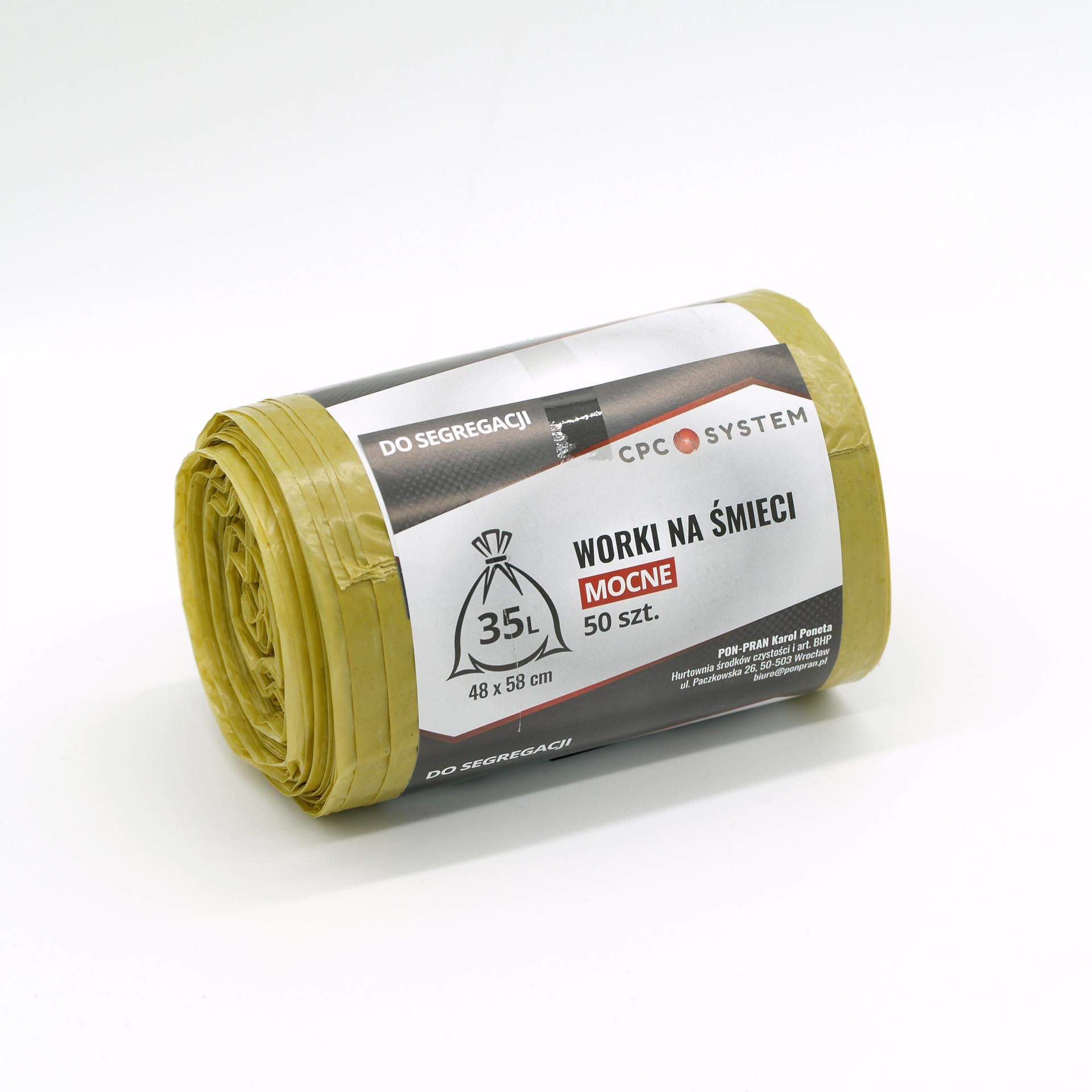 Worki na śmieci odpady segregacja LDPE 35L 50szt. 12912531351 - Allegro.pl