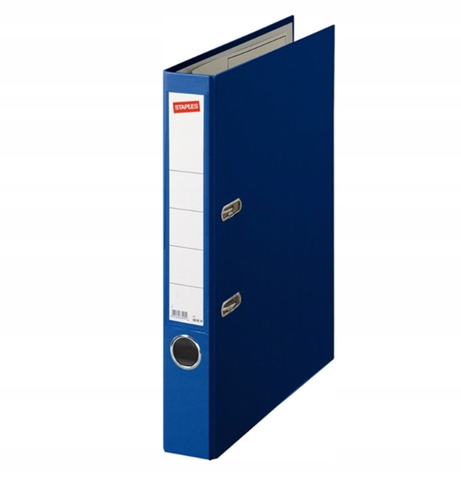 Segregator Staples A4 Niebieski 50mm Wąski (4045348938901) • Cena ...