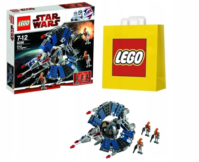 Lego Star Wars 8086 Droid Tri-fighter - Niska cena na Allegro