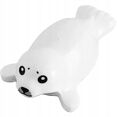 LEGO - zwierzęta, 3399pb01, mała foka, biała • Cena, Opinie • Elementy ...